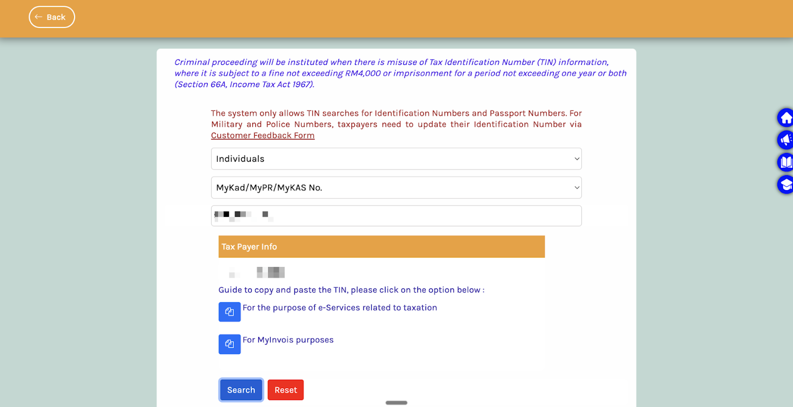 Step-by-Step:How to Check TIN Via MyTax Portal and JomeInvoice for LHDN ...